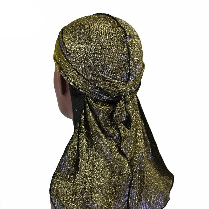 Durag Velours Or Dégradé | L'Expert du Do-rag & Durags.fr