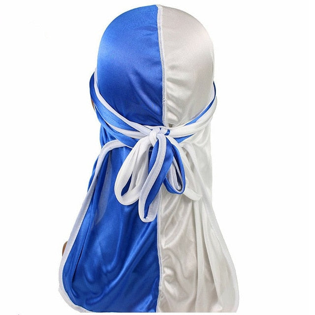 Durag Bleu et Blanc | L'Expert du Do-rag & Durags.fr